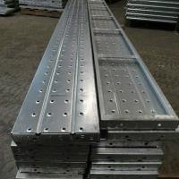 China Steel Sheet Galvanised 4m Walk Board Metal Scaffolding Plank Scaffold Board Scaffold Platform for sale