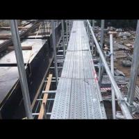 China Galvanized Steel Hook Scaffolding Planks Metal For Construction And Maintenance for sale