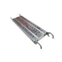 China Customized Length Steel Galvanized Steel Scaffolding Plank With Pre Galvanized Surface for sale