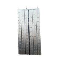 China Customized Length Steel Galvanized Steel Scaffolding Plank With Pre Galvanized Surface for sale
