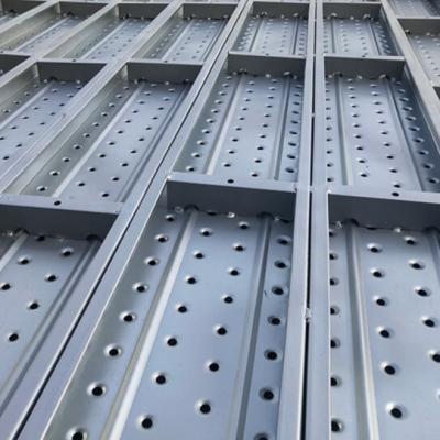 China Customized Steel Scaffolding Plank With Pre Galvanized Surface For Secure Construction for sale
