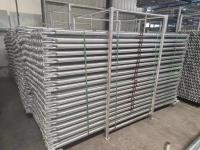 China Hot dip Galvanized Q235 Steel Industrial steel ringlock scaffolding for sale