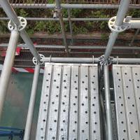 China Industrial Hot dip Galvanized Ringlock System Scaffolding for Construction Works for sale