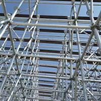 China Industrial Hot dip Galvanized Ringlock System Scaffolding for Construction Works for sale