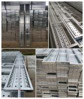 China Corrosion Resistant Steel Scaffolding Plank Customizable Length for Construction Projects for sale