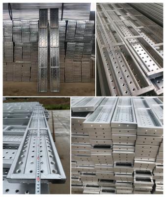 China Corrosion Resistant Steel Scaffolding Plank Customizable Length for Construction Projects for sale