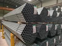 China 42.4x48.3mm Galvanised Scaffold Tube with 3.2mm Strong Tensile / Yield Strength for sale