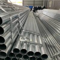 China Tubular System trength Galvanised Steel Scaffold Tube 48.3mm OD 3.2mm EN39 Standard for sale