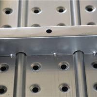 China Perforated Construction Steel Plank Customized Galvanized Scaffolding Board Bs1139 Approval for sale