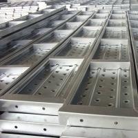 China Perforated Construction Steel Plank Customized Galvanized Scaffolding Board Bs1139 Approval for sale