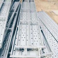 China 2026 Galvanized Scaffold Platform Durable Steel Plank Q235 Metal Board for sale