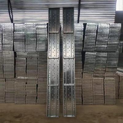 China 2026 Scaffolding Gi Planks Metal Steel Platform BS1139 Factory Direct Walk Board For Building Material for sale