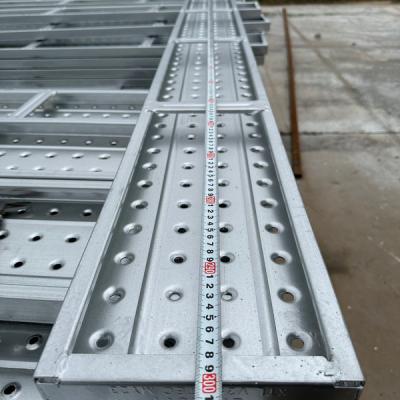 China 2026 Hot DIP Galvanized Steel Walking Board Scaffolding Formwork Construction Planks For America for sale