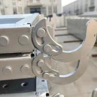 China Easy Scaffolding BS1139 Europe American Galvanized Walk Board With Hook Metal Steel Deck Planks for sale