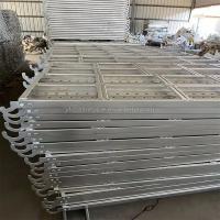 China Strong Galvanized Scaffolding Steel Plank Without Hooks BS1139 Standard OEM/ODM Factory Catwalk for sale