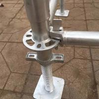 China Hot Dipped Galvanized Ringlock Lightweight Scaffolding System Oem Odm for sale
