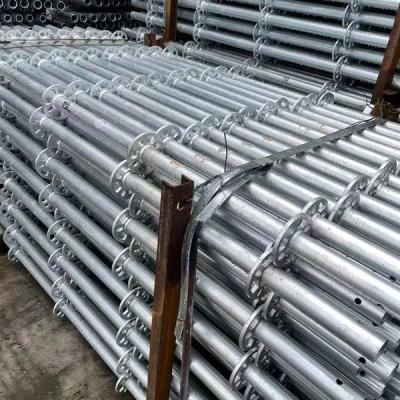 China Bs1139 En39 Bs En10219 Galvanized Ringlock Scaffold Pipe Tube Oem Odm Pre Scaffolding For Construction for sale