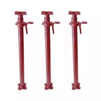 China Adjustable Tube Steel Props Hot Dip Galvanized Scaffolding Support Factory Direct for sale
