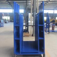 China Hot Dip Galvanized 1219x1524mm Walk Through Frame System for sale