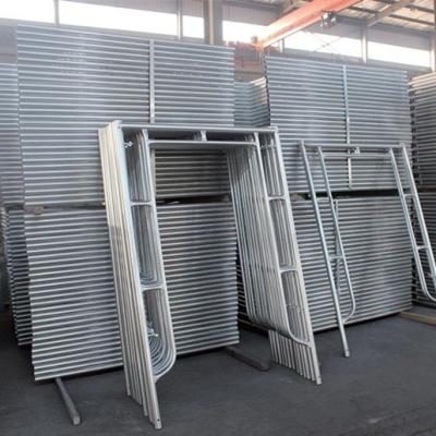 China Hot Dip Galvanized 1219x1524mm Walk Through Frame System for sale