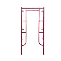 China Narrow Frame Canada Lock Galvanized Steel Walk Through Scaffolding for sale