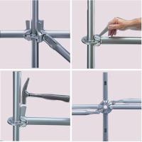 China Heavy Duty Painted Hardware Scaffolding Accessories 3M Steel Ringlock for sale