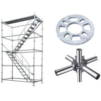 China Construction Building Materials EU Standard Pole Scaffolding Round Ringlock for sale
