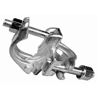 China High Quality Q235 Scaffolding Tube Clamp British Drop Forged Double Coupler for sale