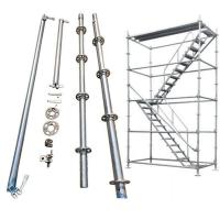 China Pin Lock Scaffolding System Standard Post OD 48.3mm 3000mm Hot Dip Galvanized Steel for sale