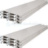 China Construction Building Plank 100% Aluminul Walking Board with Hook for sale
