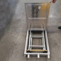 China Light Weight Hatch-type Aluminum Robust Planks with Ladder for America for sale