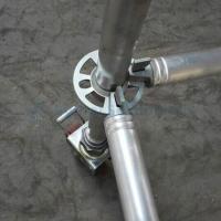 China Aluminum Ring Lock Scaffolding Ledger Diagonal Parts Manufacturers for sale