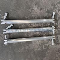 China Aluminum Ring Lock Scaffolding Ledger Diagonal Parts Manufacturers for sale