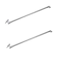 China Q235 3*2M Hot-dip Galvanized Ringlock Diagonal Brace For Scaffolding System for sale