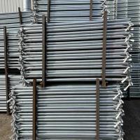 China Q235 3*2M Hot-dip Galvanized Ringlock Diagonal Brace For Scaffolding System for sale