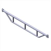 China Q235 2M 3M Hot-dip Galvanized Ringlock Bridge Ledger For Construction Scaffolding for sale