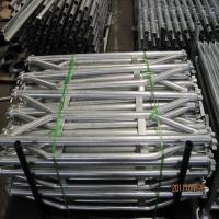 China Q235 2M 3M Hot-dip Galvanized Ringlock Bridge Ledger For Construction Scaffolding for sale