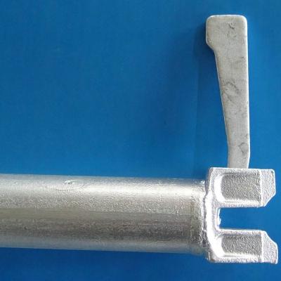 China Q235 Steel Ringlock Ledger Sturdy Ringlock System Scaffolding for Quick Staging for sale