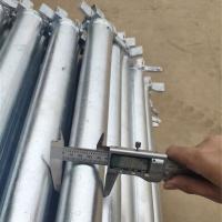 China Hot Dip Galvanized High Stability Steel Ringlock Ledger for Quick All Round Scaffolding for sale
