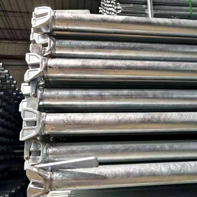 China Quick Lock Scaffolding System Layher Steel Ringlock Ledger For Construction Building for sale