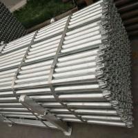 China Commercial Ringlock System Scaffolding Steel Q355 3.2MM Thickness Hot Dip Galvanized for sale