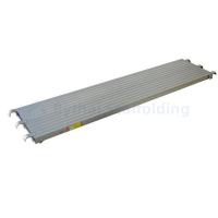 China EN39/BS1139 Standard Aluminum Plank Scaffolding Platform Board with Easy Installation for sale
