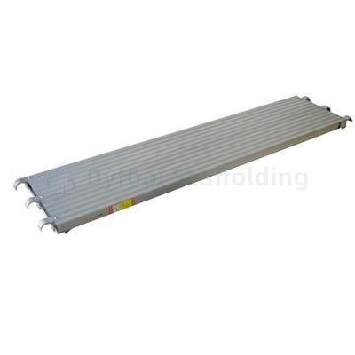 China EN39/BS1139 Standard Aluminum Plank Scaffolding Platform Board with Easy Installation for sale