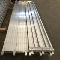 China 2026 Non-slip Surface 48.26cm Aluminum Platform Plank With Hook For Construction for sale