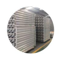 China 6061 6082 Metal Scaffolding Board Aluminum Plank Durable and Anti-Slip for South America for sale