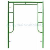 China Narrow Ladder Frame Scaffolding To Panama Easy Setup Formwork for sale
