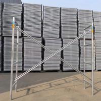 China China Scaffolding Manufacturers CANADA LOCK Q235 Hot Dip Galvanized Ladder Frame for sale