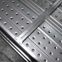 China Thickness Of Scaffolding Pipe 25mm 40mm Scaffolding Plank Rounded Square Edge Type Strong Durable Work Scaffold Platform for sale