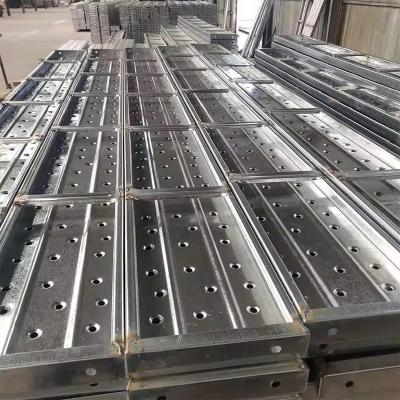 China Pre-galvanized steel plank with galvanized surface treatment offering corrosion protection and support in construction tasks for sale