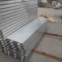China Construction 6061 Andamio Aluminum 240mm Scaffolding Board Metal Hook Plank for sale